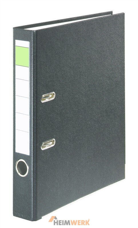 Ordner S50 PP schwarz - Hochwertiger Organisationsordner