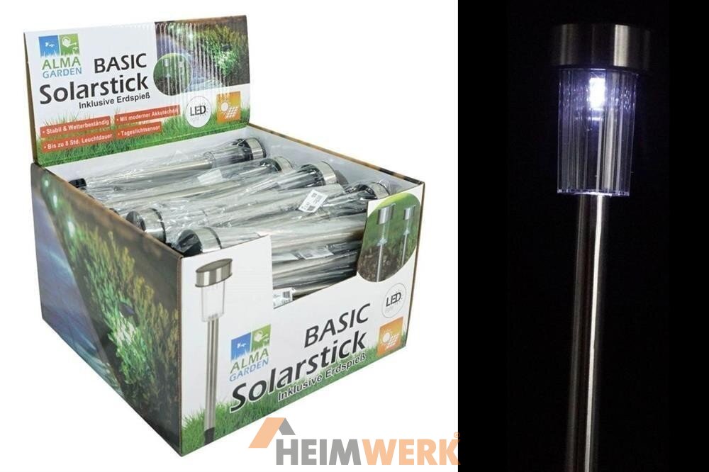 Solar Stick Basic aus Metall