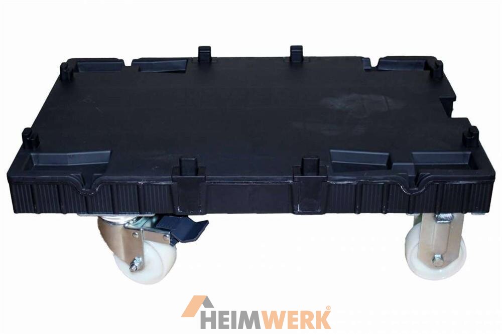 Rollwagen Dolly 60x40cm bis 300kg Transportroller Lenkrollen