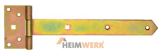 Solides verzinktes Kreuzgehänge 500mm für Türbefestigungen