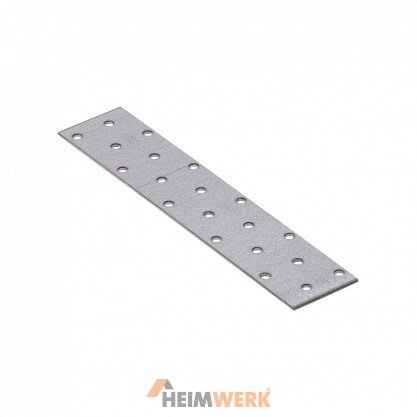 Verzinkte Lochplatte 40x200 | Robuster Holzverbinder