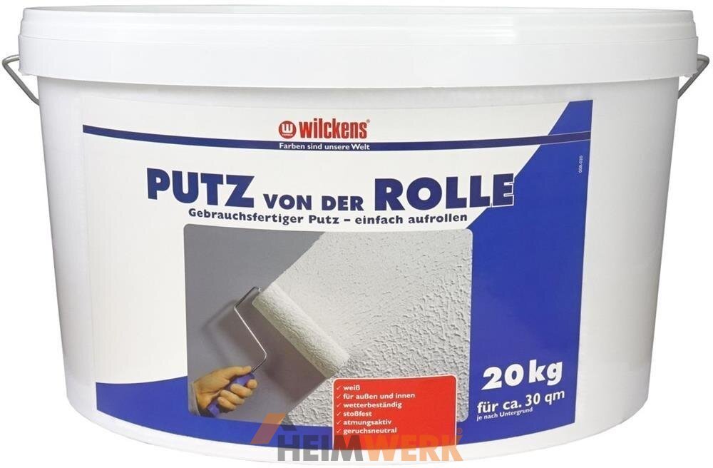 Wilckens Putz von der Rolle Weiß matt 20kg