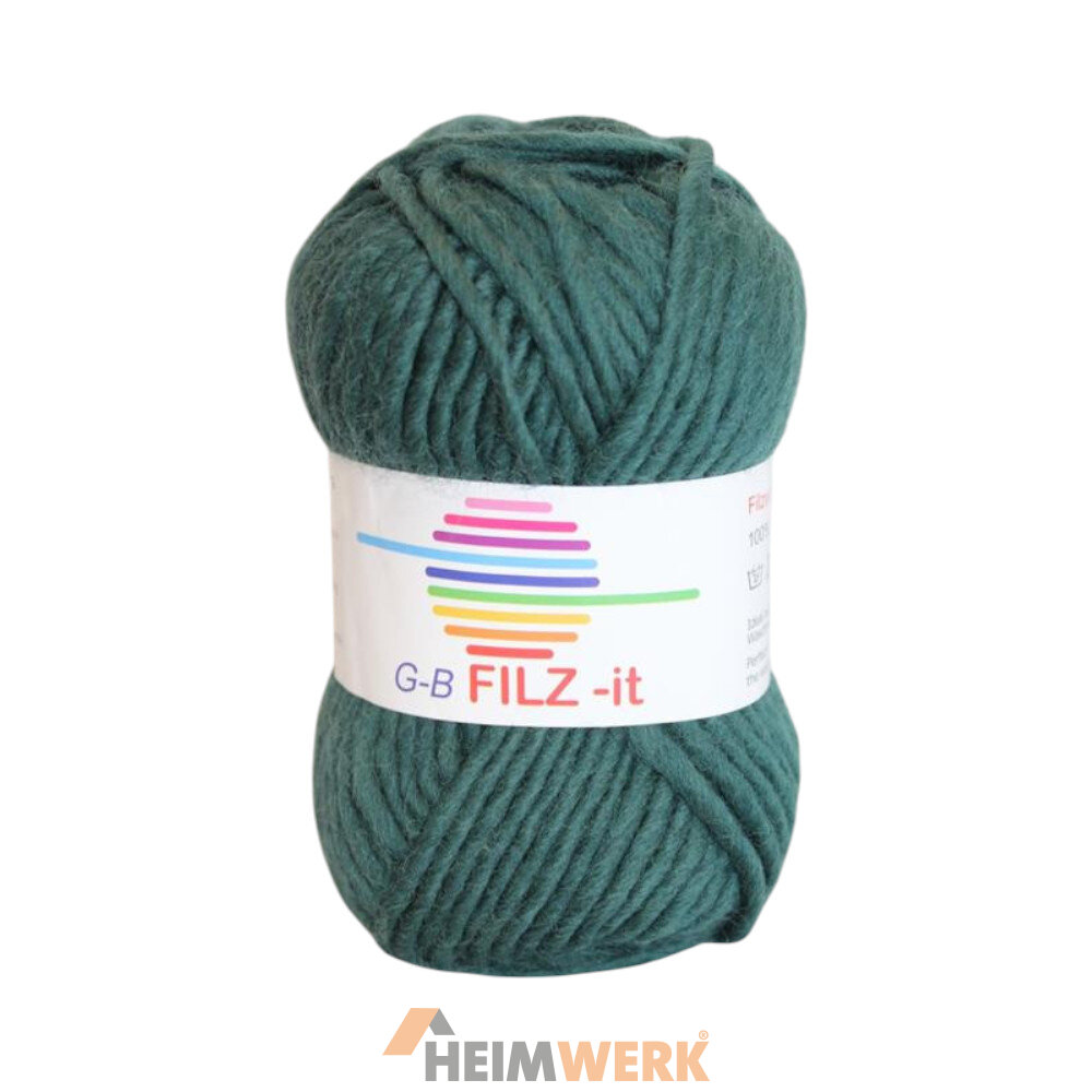 Wolle Filz-it Tanne - 100% Wolle, 50g, 50m