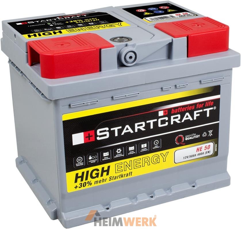 High Energy 12V/50Ah - EAN 4260199020630