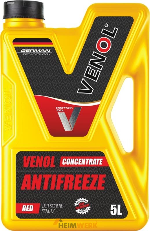 VENOL Antifreeze Cooling Liquid - Zuverlässiger Motorschutz