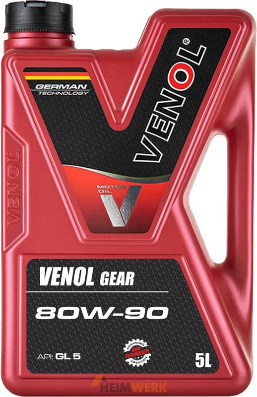VENOL Gear GL-5 80W-90 - Hochwertiges Getriebeöl