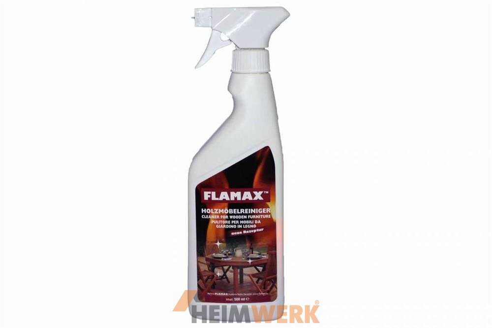 FLAMAX Holzmöbelreiniger 500 ml Sprühflasche Schnellreiniger für Holz Carl