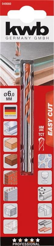 EASY-CUT All-Bohrer 6,0 mm