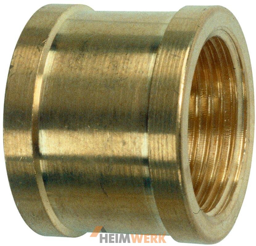 Muffe Messing 1 1/4" robust und langlebig