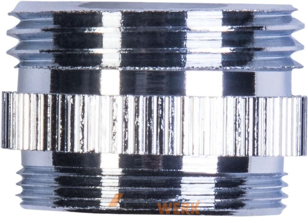 Übergangsstück M24/1AG x 3/4" verchromt