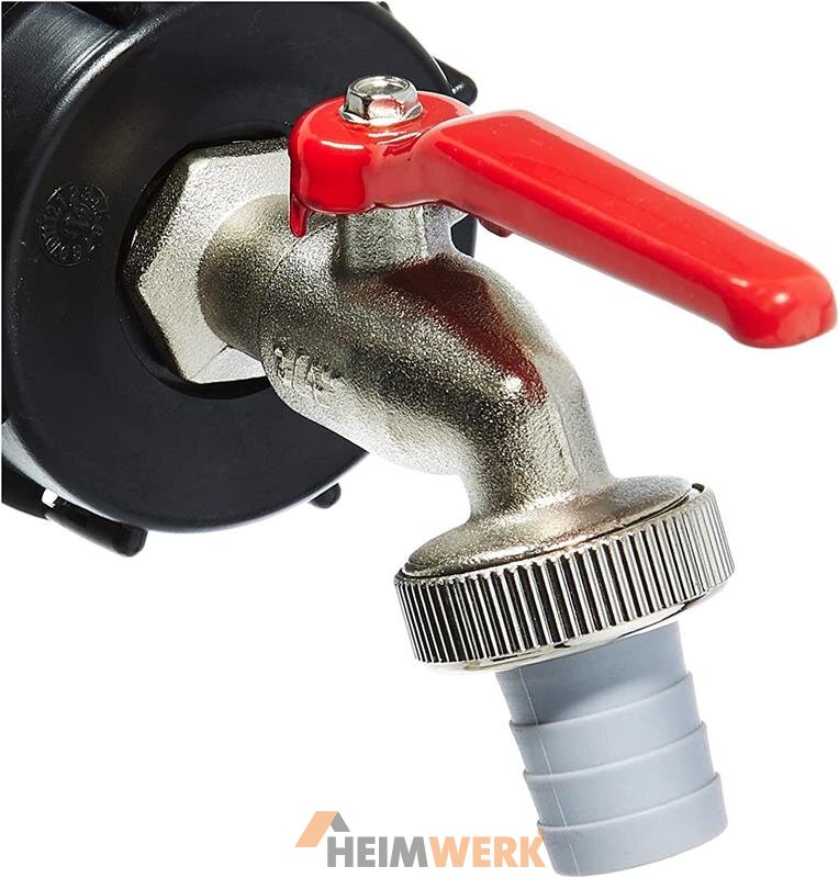 IBC Kugel-Auslaufhahn 3/4" für Regenwassertanks