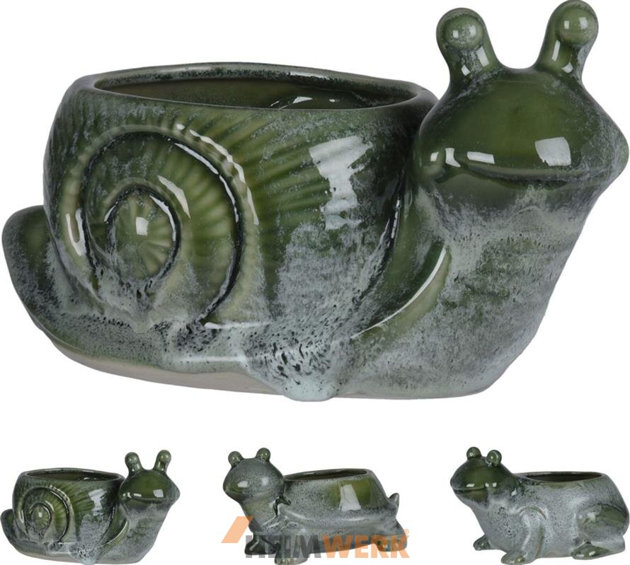 Blumentopf Tierdesigns 3f.sort.