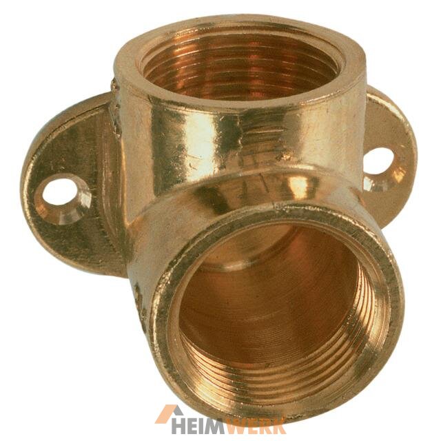 Wandscheibe 1/2" Messing