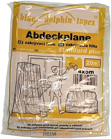 Abdeckfolie Standard-Plus 4x5m 13my