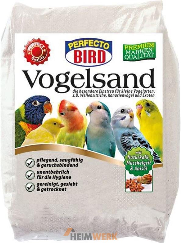 Vogelsand mit Anis 2,5kg Perfecto Bird