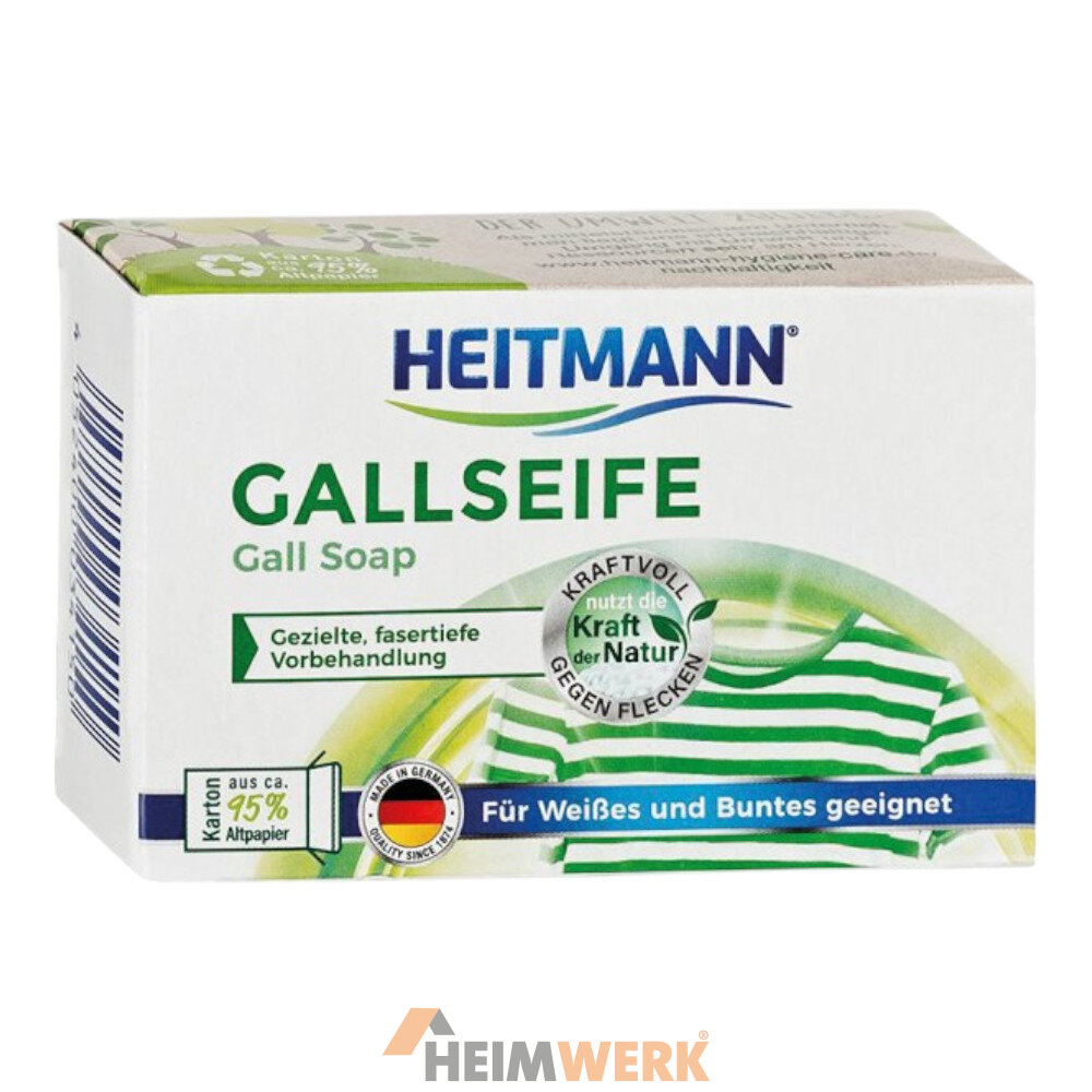 Gallseife gegen Flecken 100g naturrein