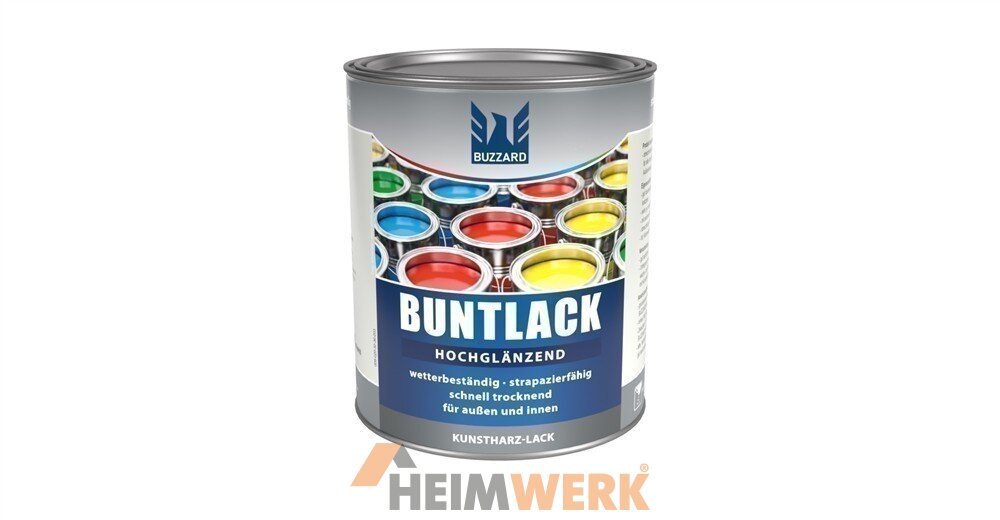 Hochglanz-Buntlack RAL 3003 Rubinrot (Lb) 750 ml