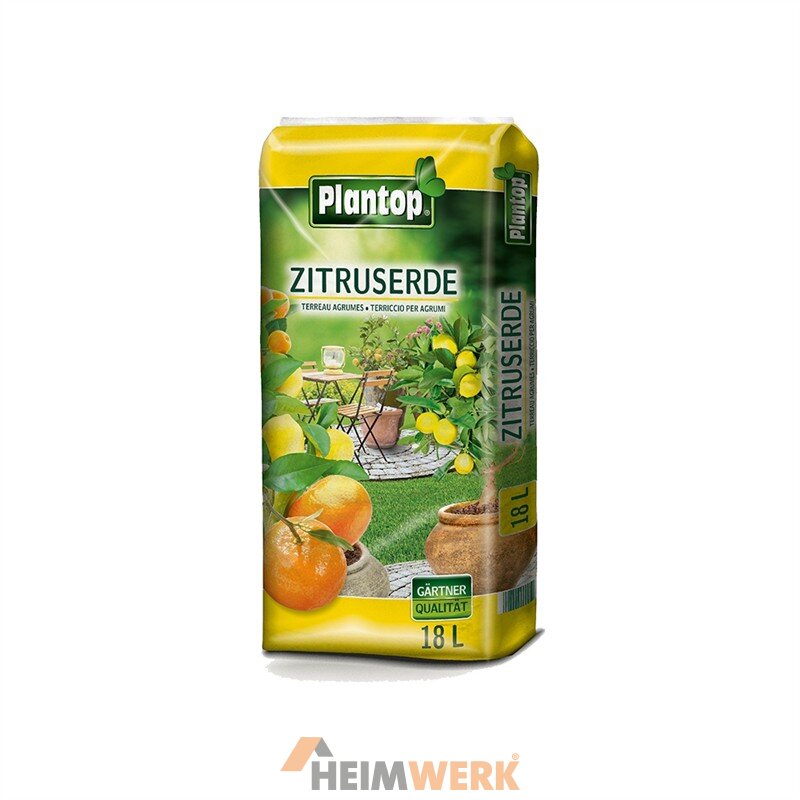 Zitruserde 18 Liter PLANTOP