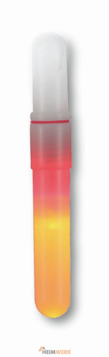 Rotes LED Knicklicht mit Batterie langlebig