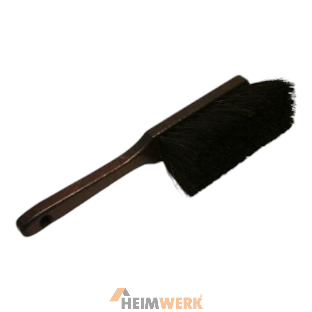 Handfeger Reines Rosshaar 28cm lackiert